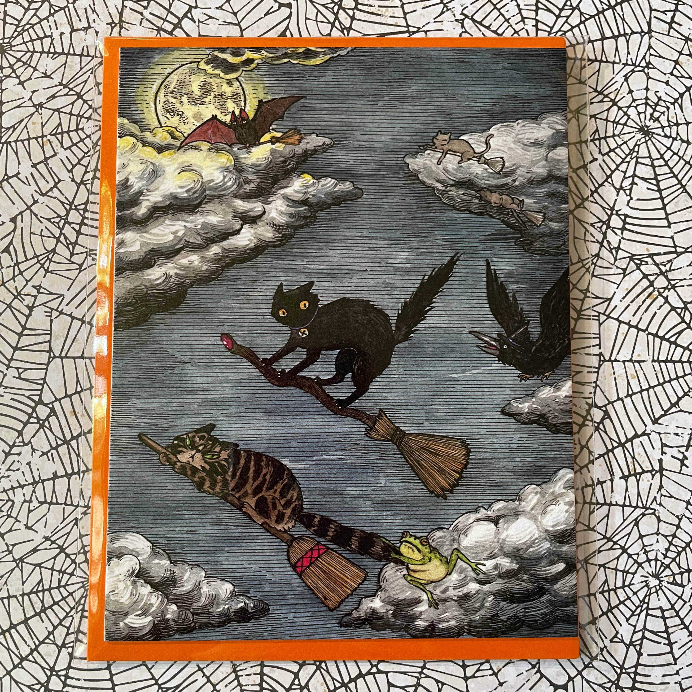 Stupid Animal Shop - The Familiars' Joyride Greeting Card Blank A2 Car ...