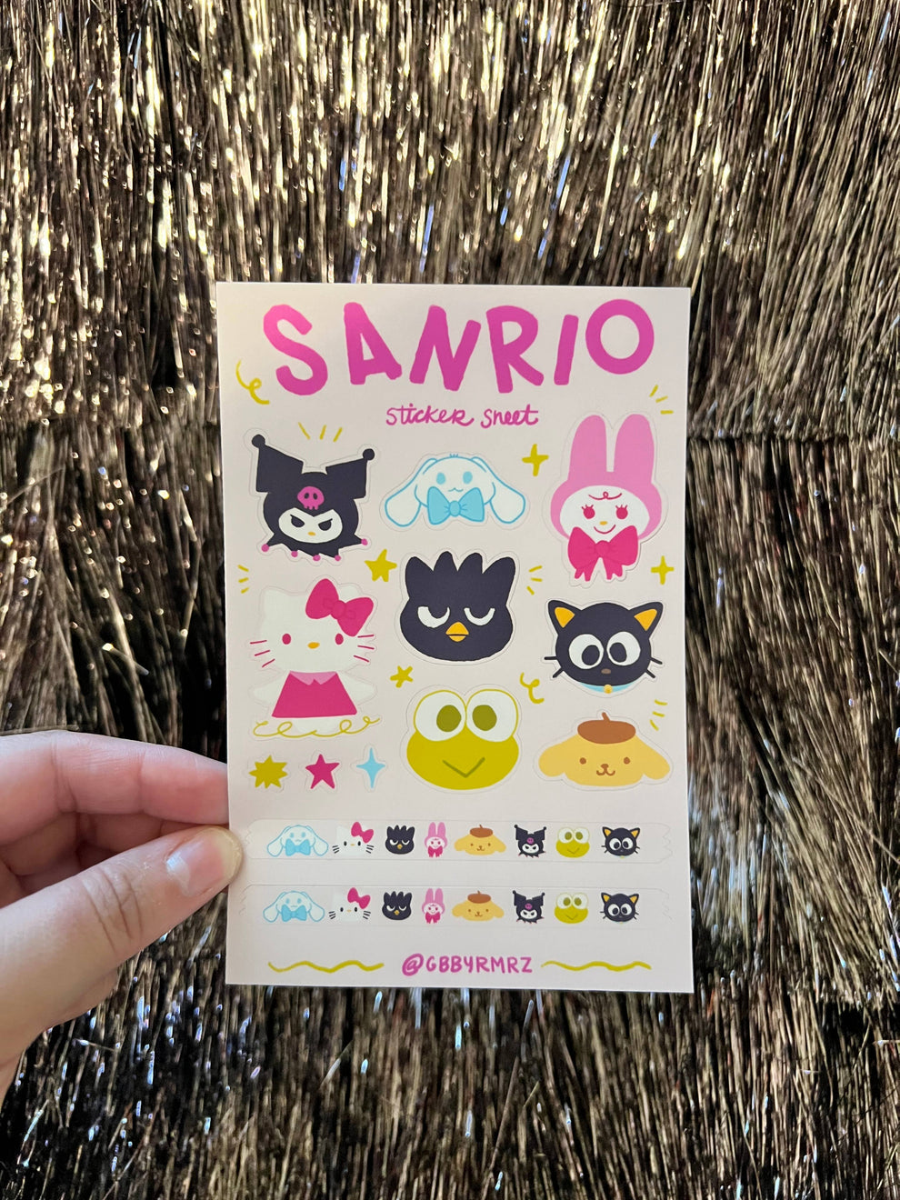 Art of Gabby Ramirez - Pastel Characters Sticker Sheet – Cool Cat ...